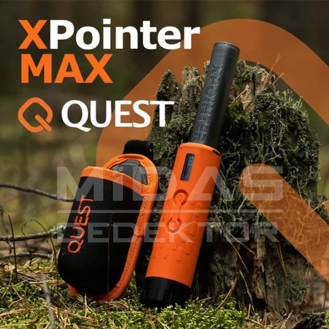 XPointer MAX Ayrımlı Pinpointer – QUEST Metal Dedektörleri